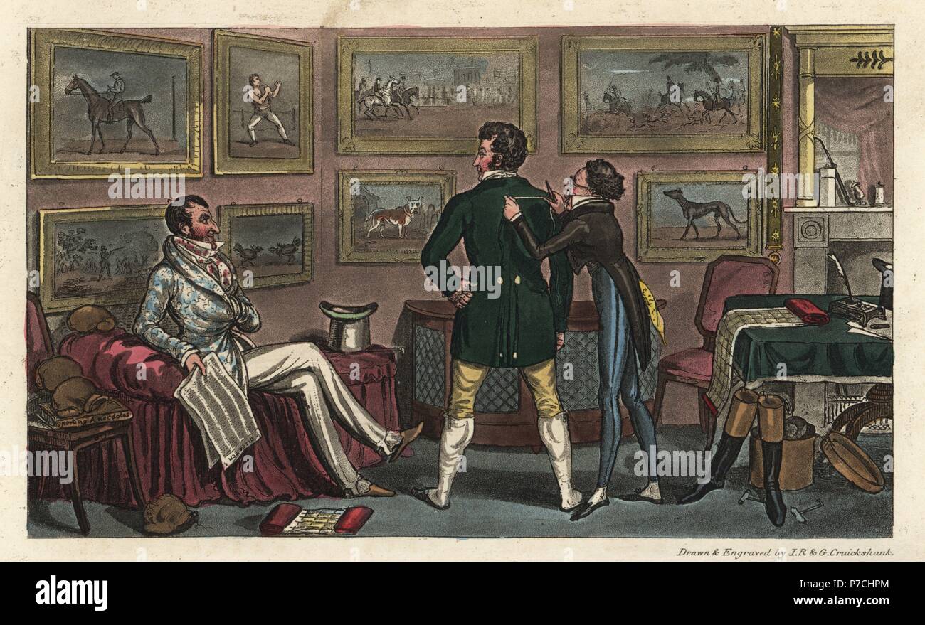 Isaac cruikshank cartoon hi-res stock photography and images - Alamy