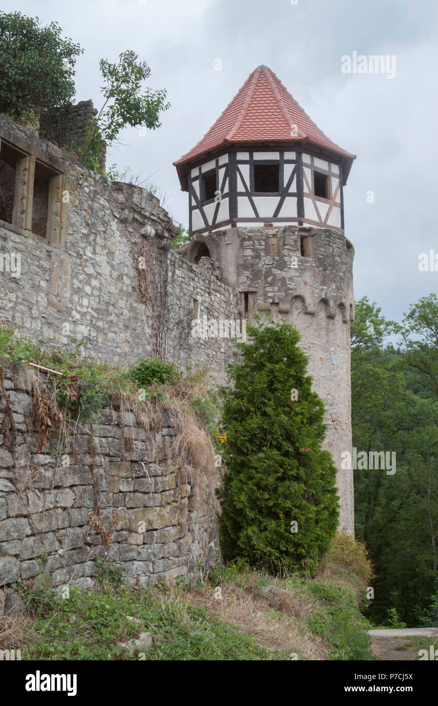 Hornberg castle in neckarzimmern hi-res stock photography and images ...