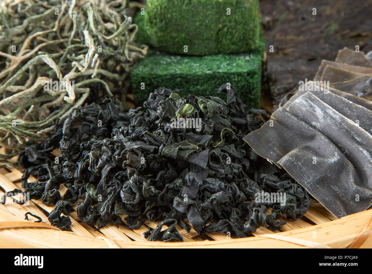 Object photos - seaweed, its rich in vitamins, minerals, and fiber. 131 ...