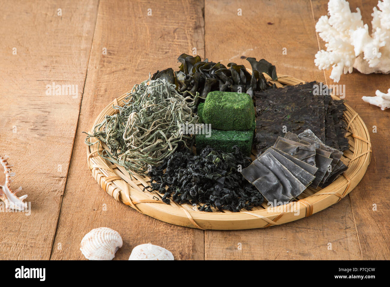 Object photos - seaweed, its rich in vitamins, minerals, and fiber. 129 ...