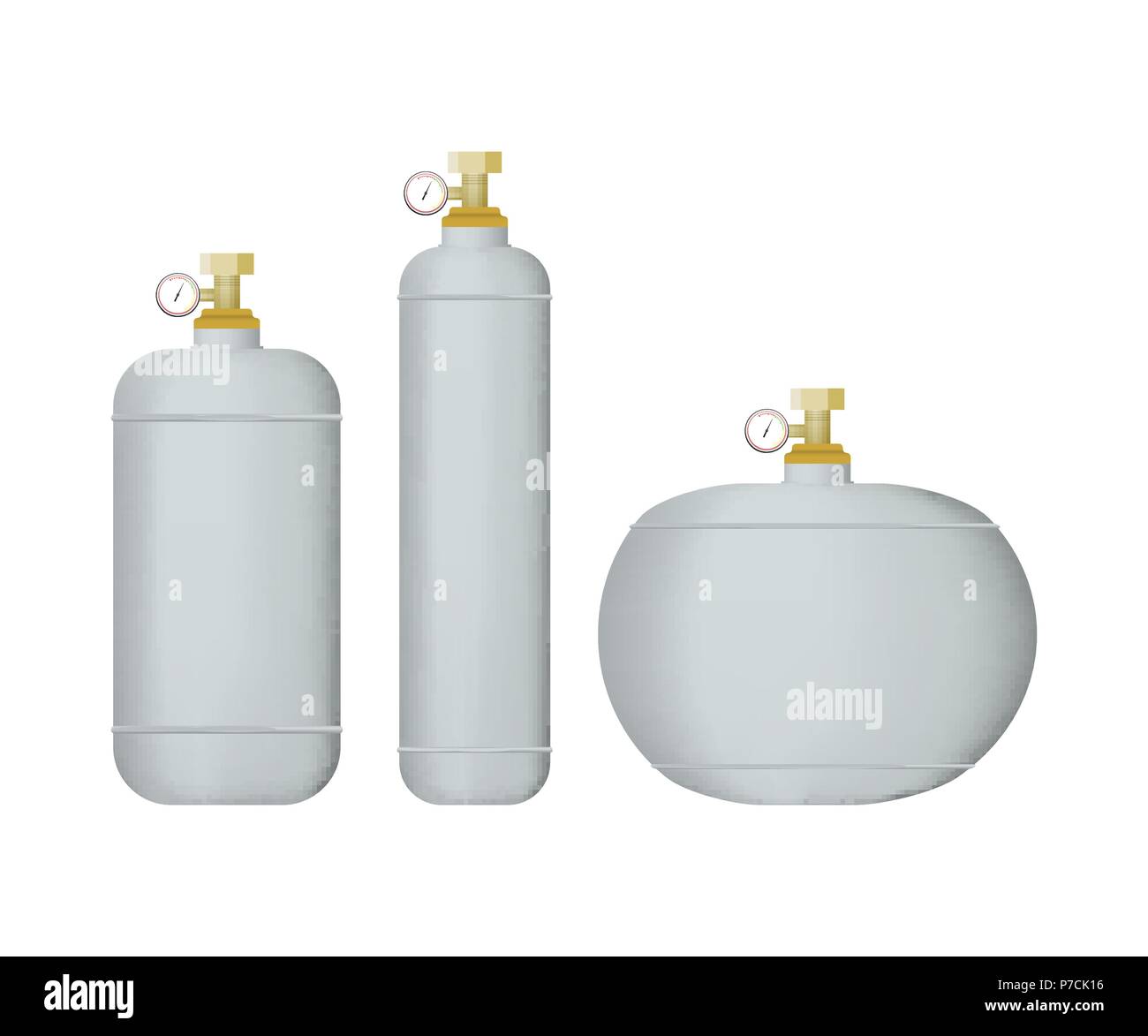 Set of white cylinders Stock Vector Image & Art - Alamy