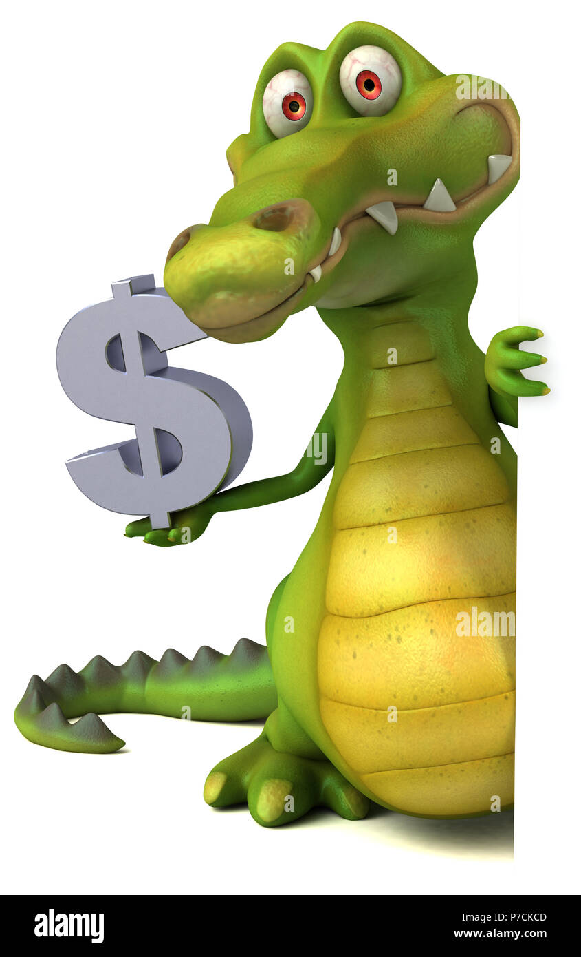 Crocodile alligator money hi-res stock photography and images - Alamy