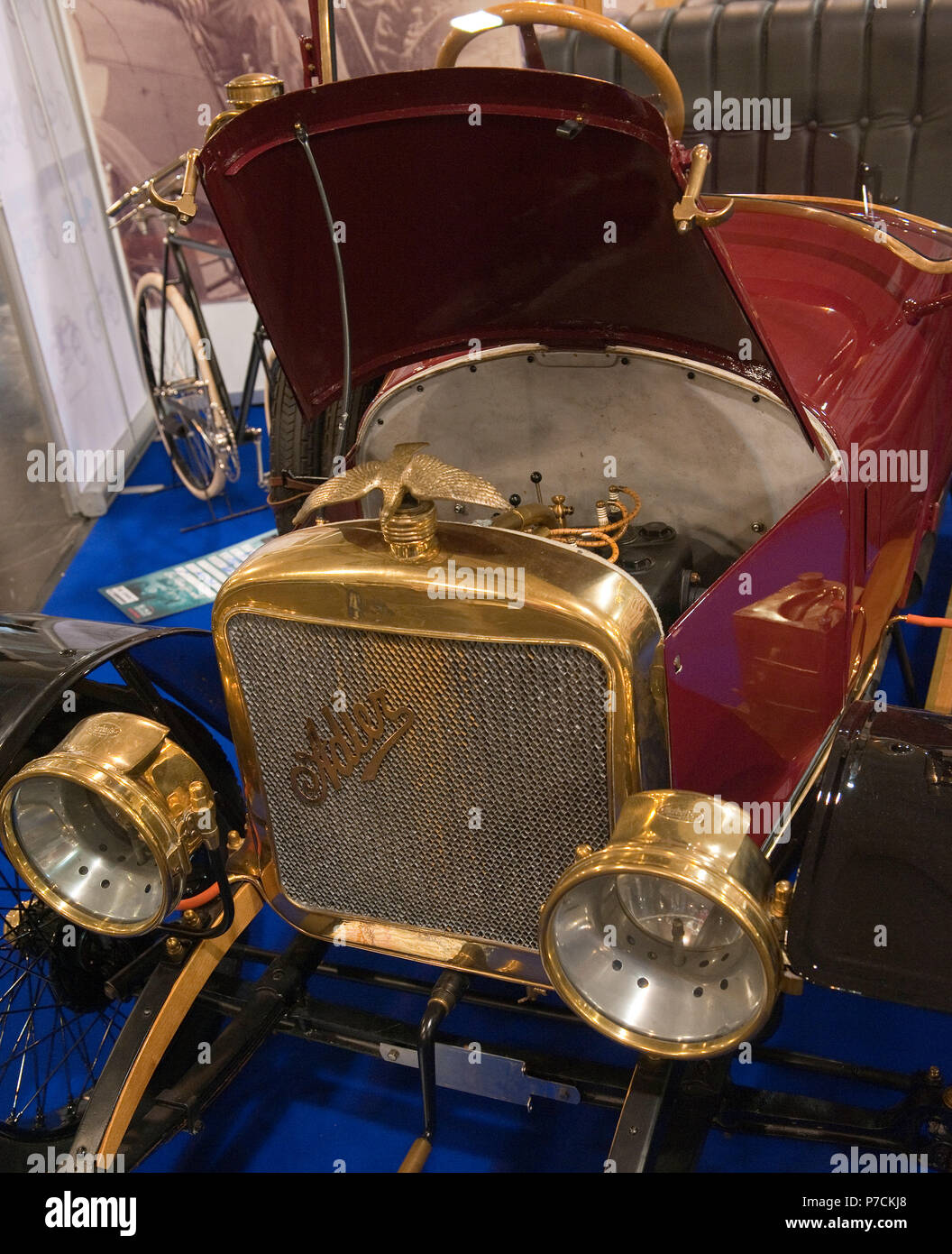 Classic car Adler 5-13, German pre WW I classic car, built 1913 Stock ...