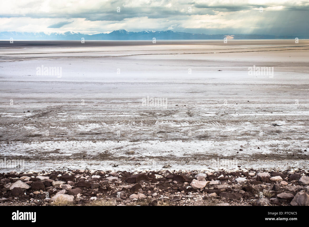 Urmia salt lake, Urmia, Iran Stock Photo - Alamy