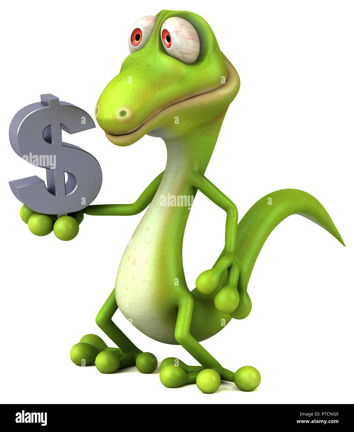 Money lizard Cut Out Stock Images & Pictures - Alamy