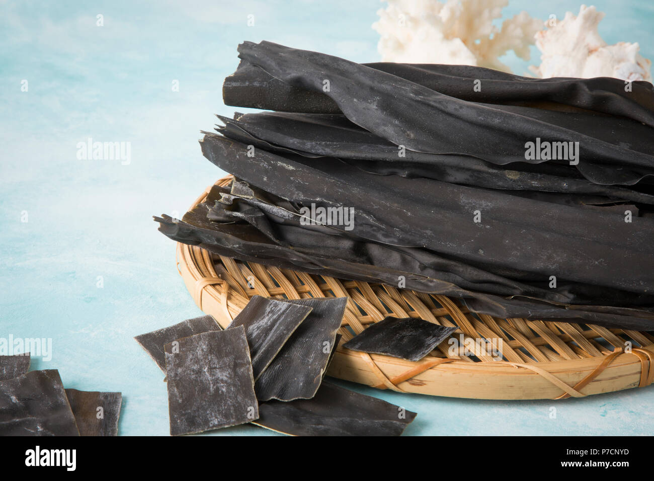 Object photos - seaweed, its rich in vitamins, minerals, and fiber. 054 ...