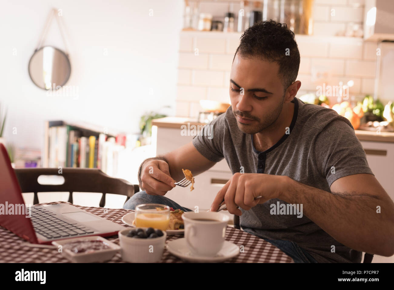 Man having healthy drink in hi-res stock photography and images - Alamy