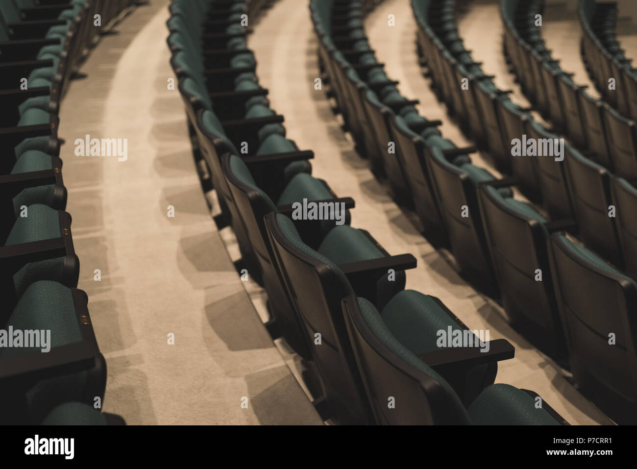 Theater seats in theater Stock Photo - Alamy