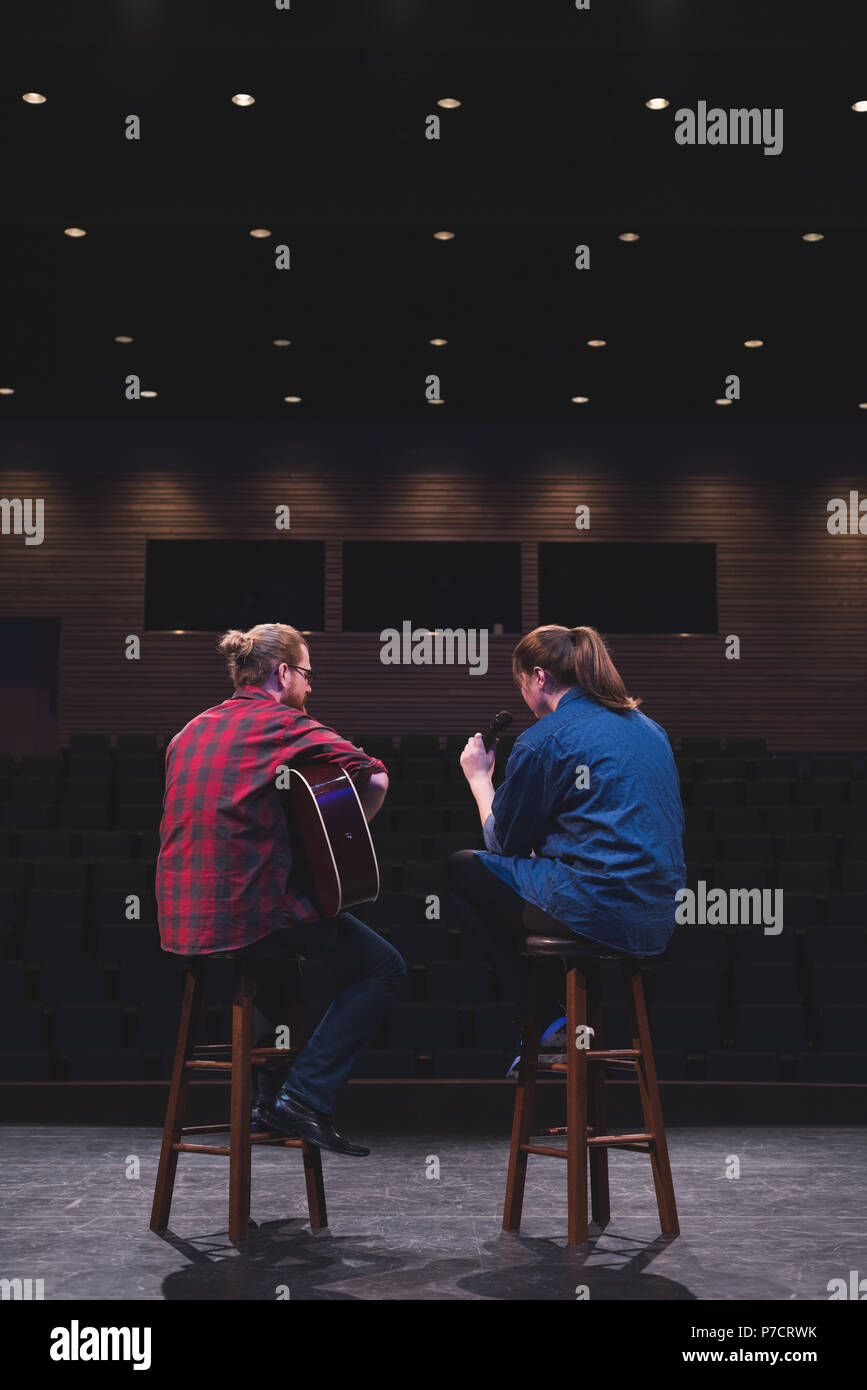 Stool and stage hi-res stock photography and images - Alamy