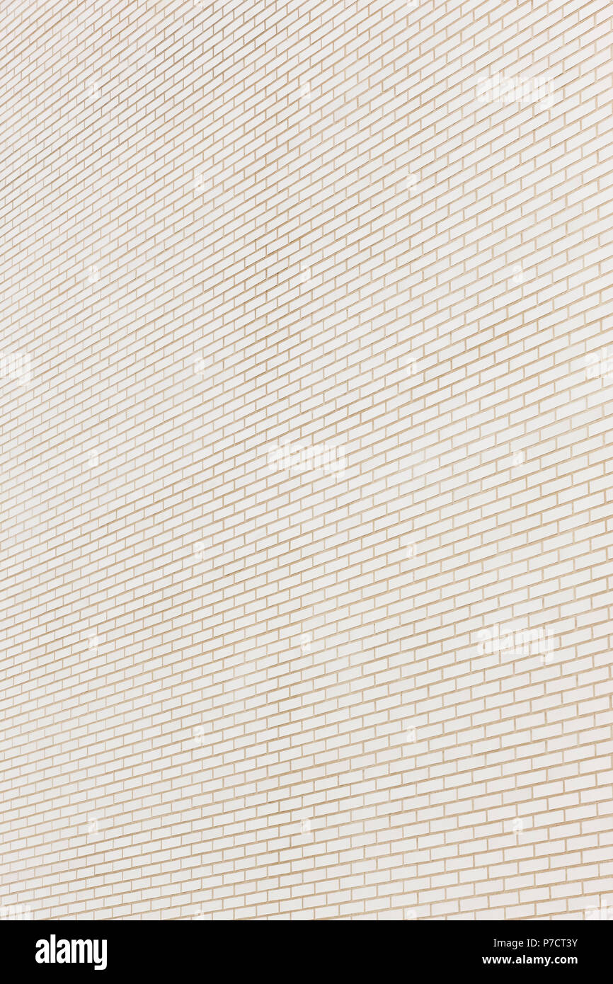 White wall facade with bricks. Construction industry. Urban background ...