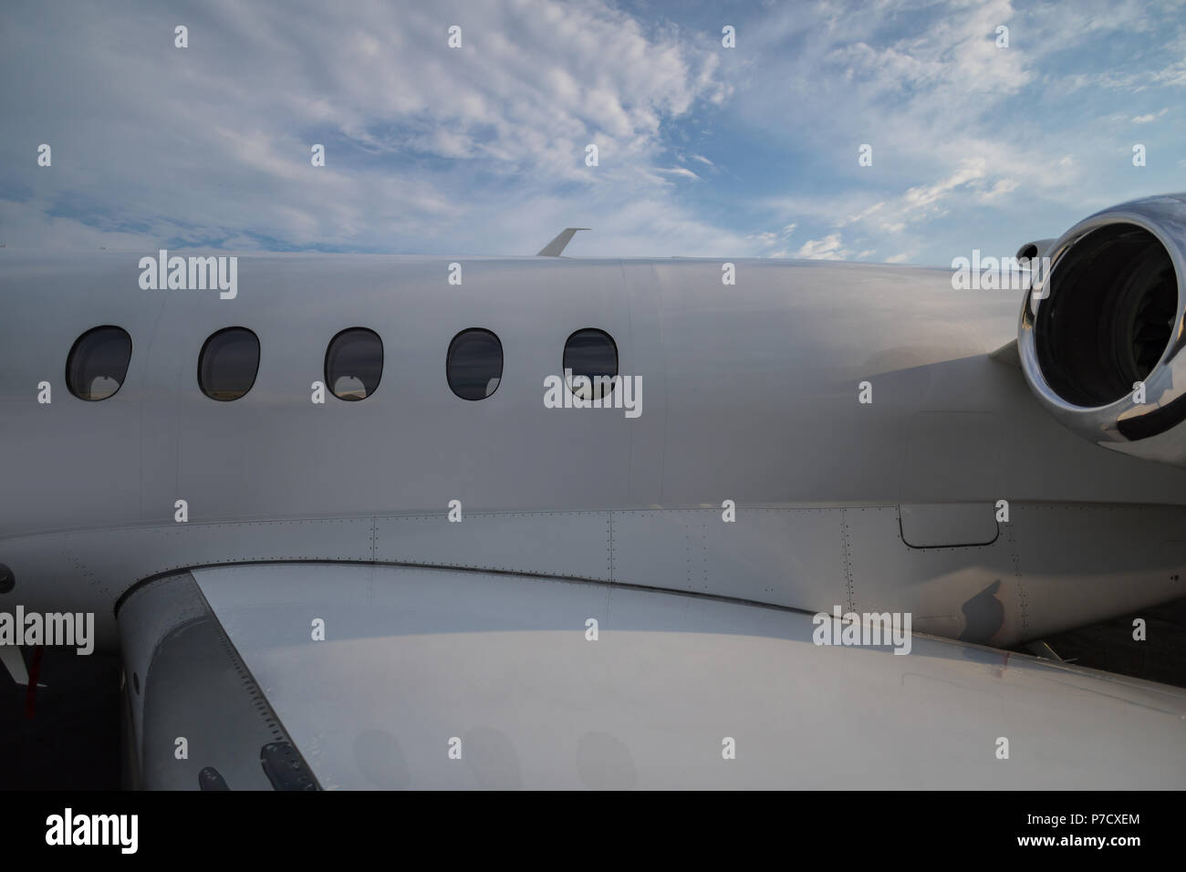 Part private airplane hi-res stock photography and images - Alamy