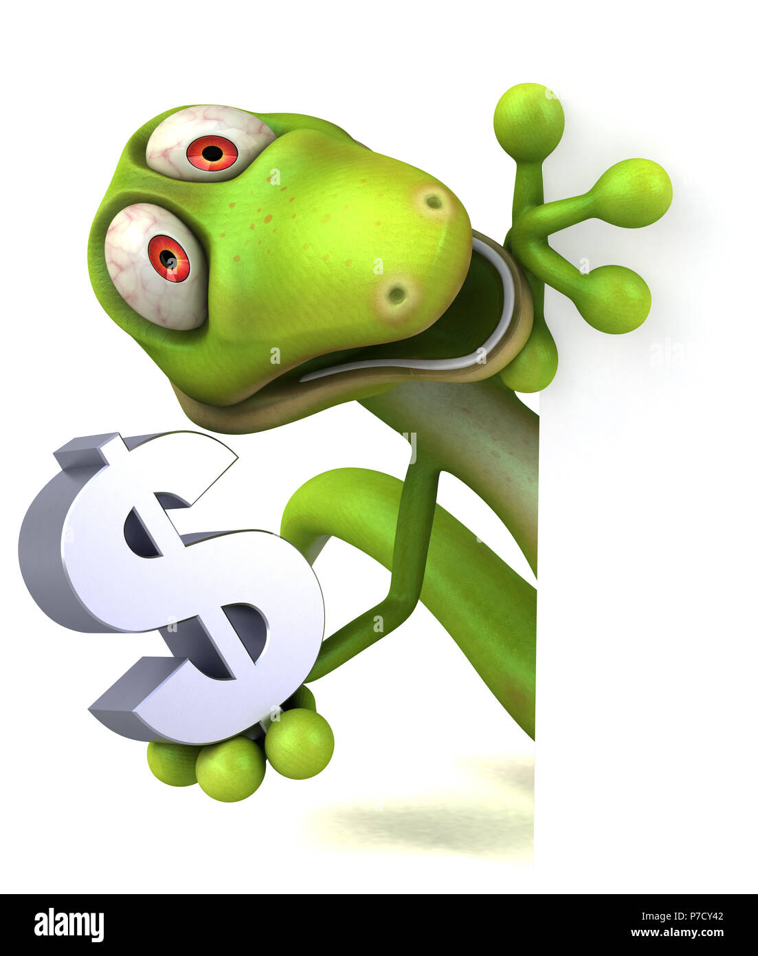 Money lizard Cut Out Stock Images & Pictures - Alamy