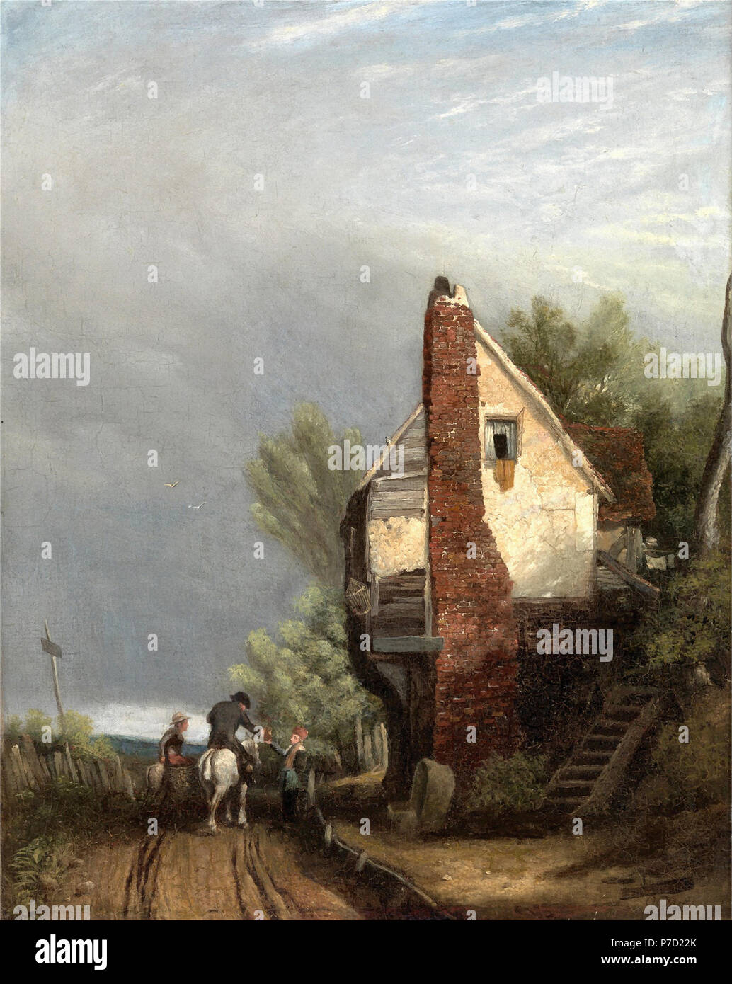 Mulready William - an Old Gable Stock Photo - Alamy