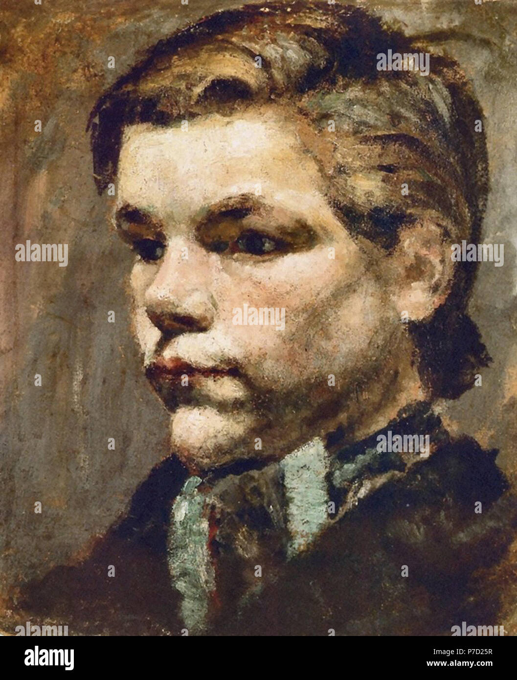 Munch Edvard - the Errand Boy Stock Photo - Alamy