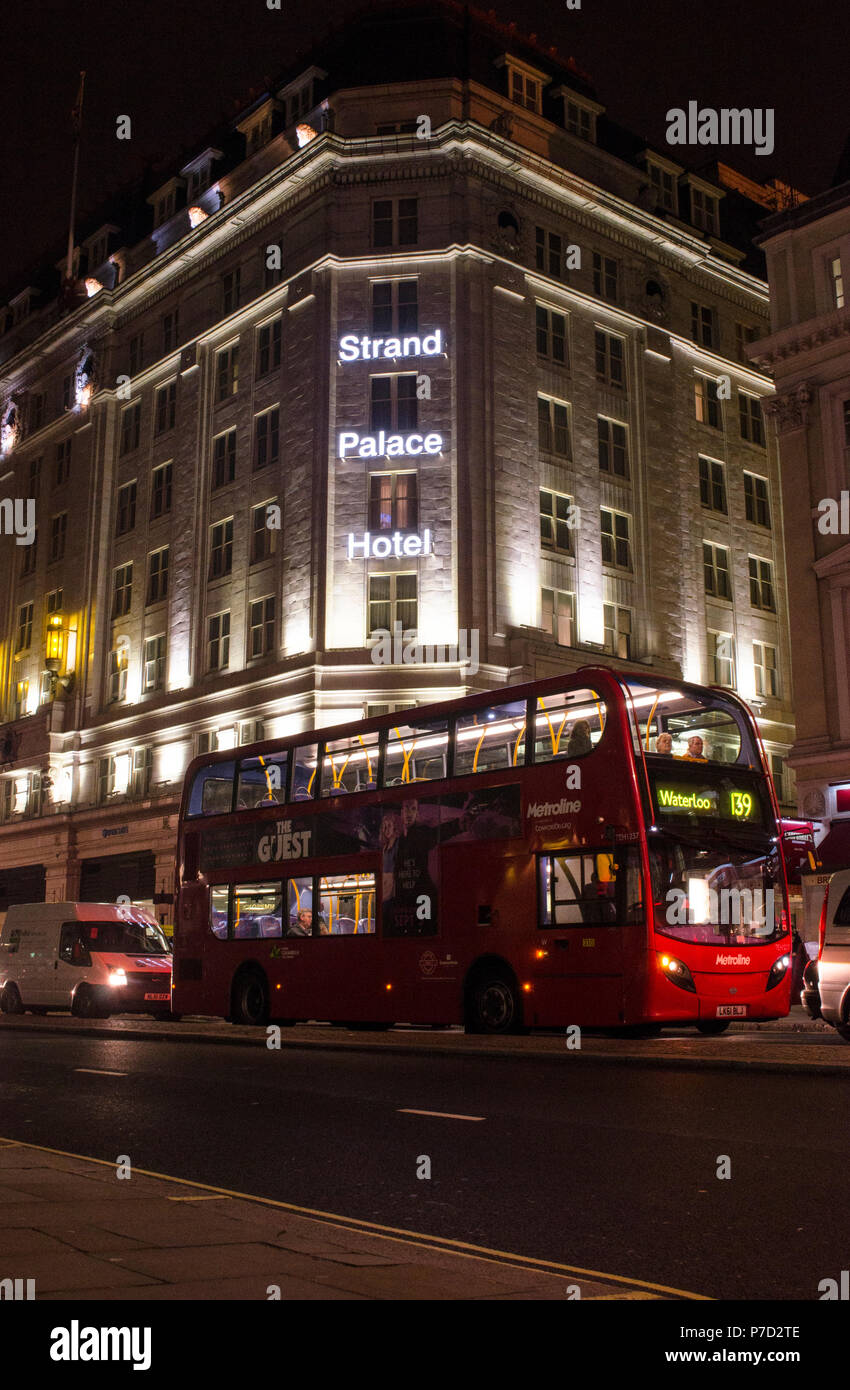 Strand Palace Hotel, London Stock Photo - Alamy