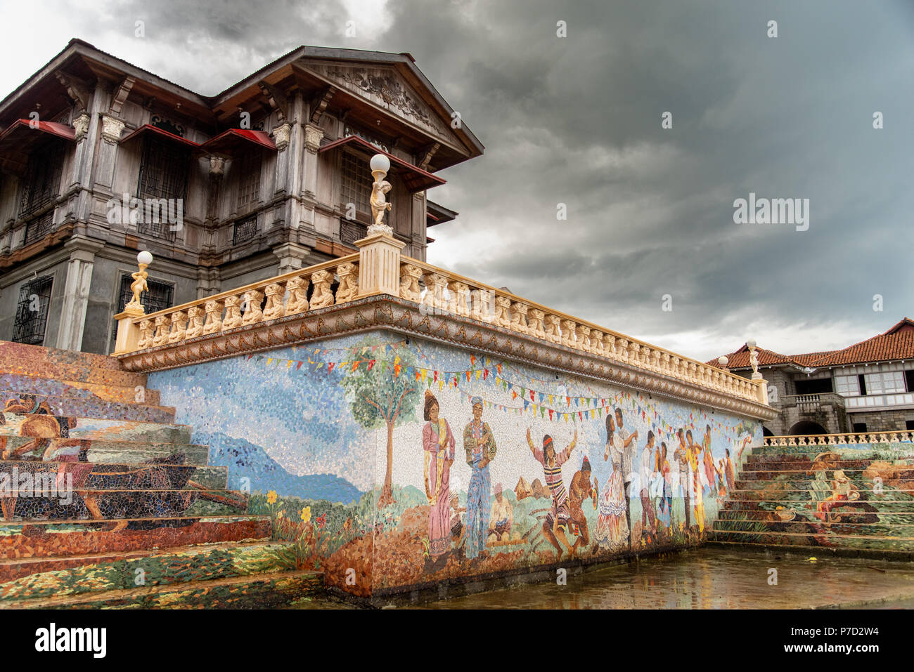 Bataan, Philippines - Jun 30,2018 : Old Spanish style house at Las ...
