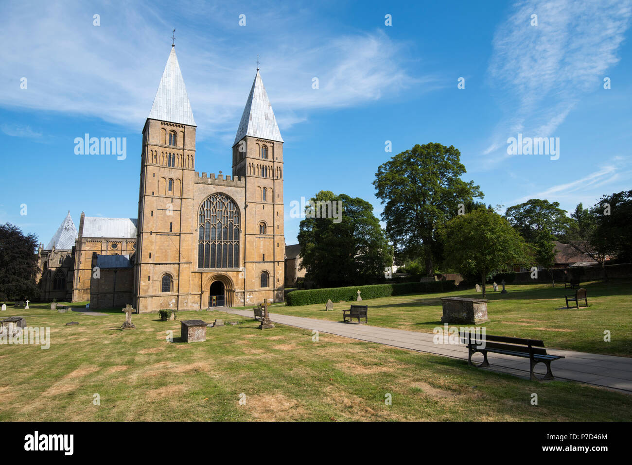 Southwell Minster in Nottinghamshire, England UK Stock Photo - Alamy