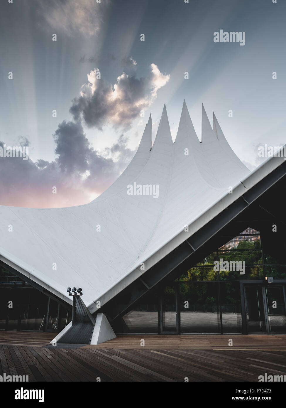 The Tempodrom at sunset, Berlin, Germany Stock Photo - Alamy