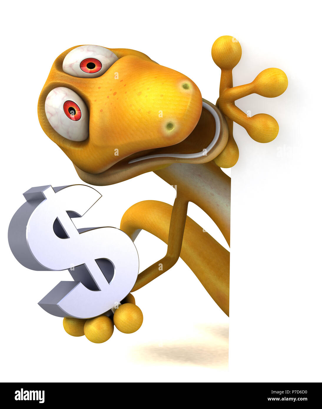 Money lizard Cut Out Stock Images & Pictures - Alamy