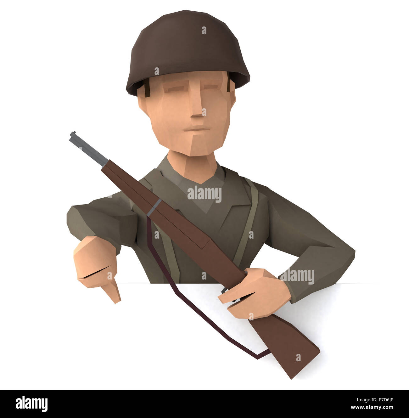 American wwii troops Cut Out Stock Images & Pictures - Alamy