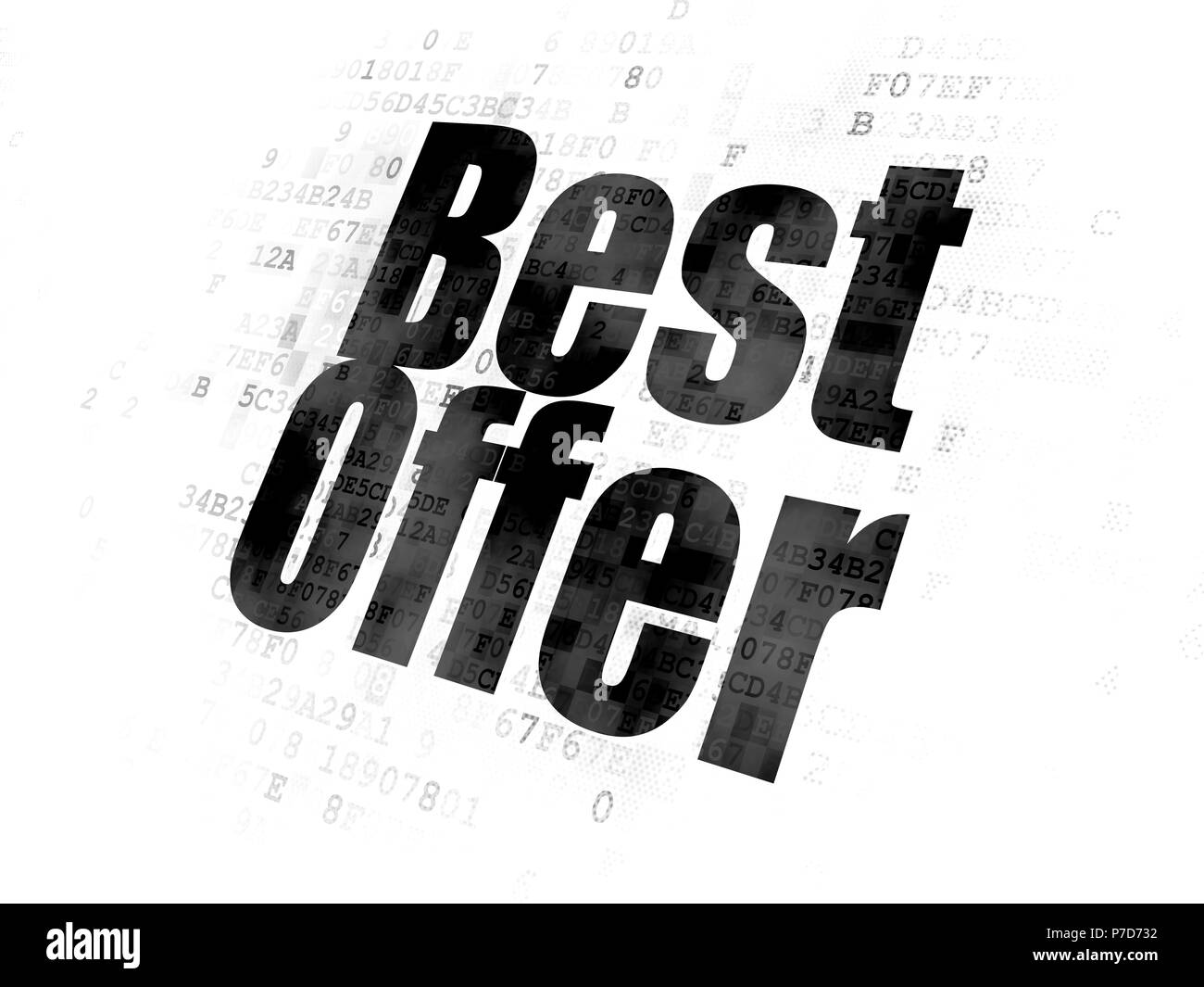 Digital offer Black and White Stock Photos & Images - Alamy