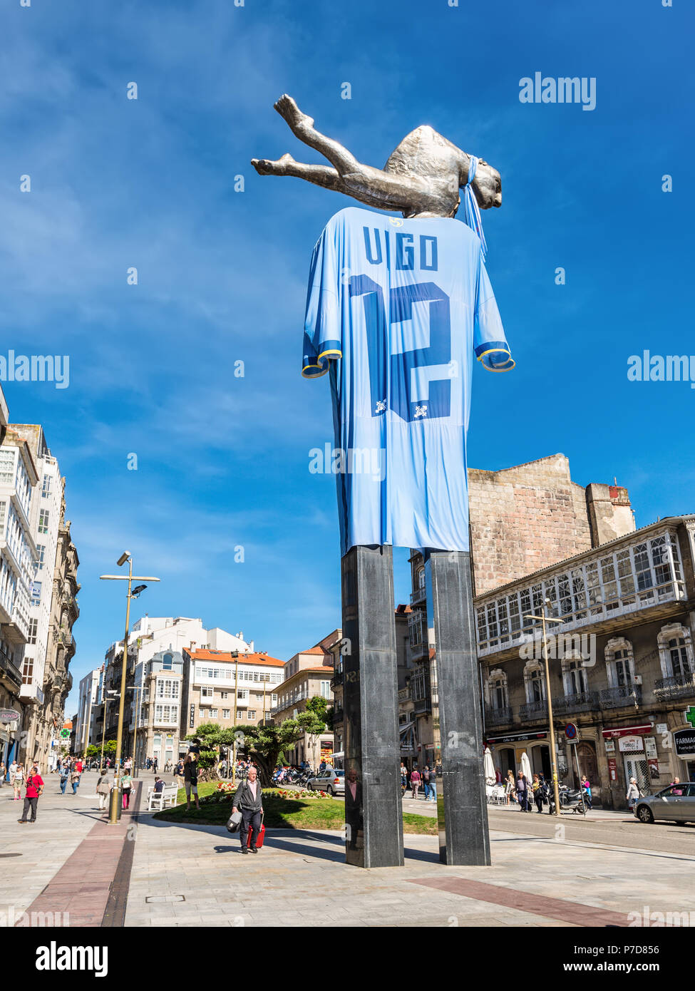 Celta vigo flag hi-res stock photography and images - Alamy