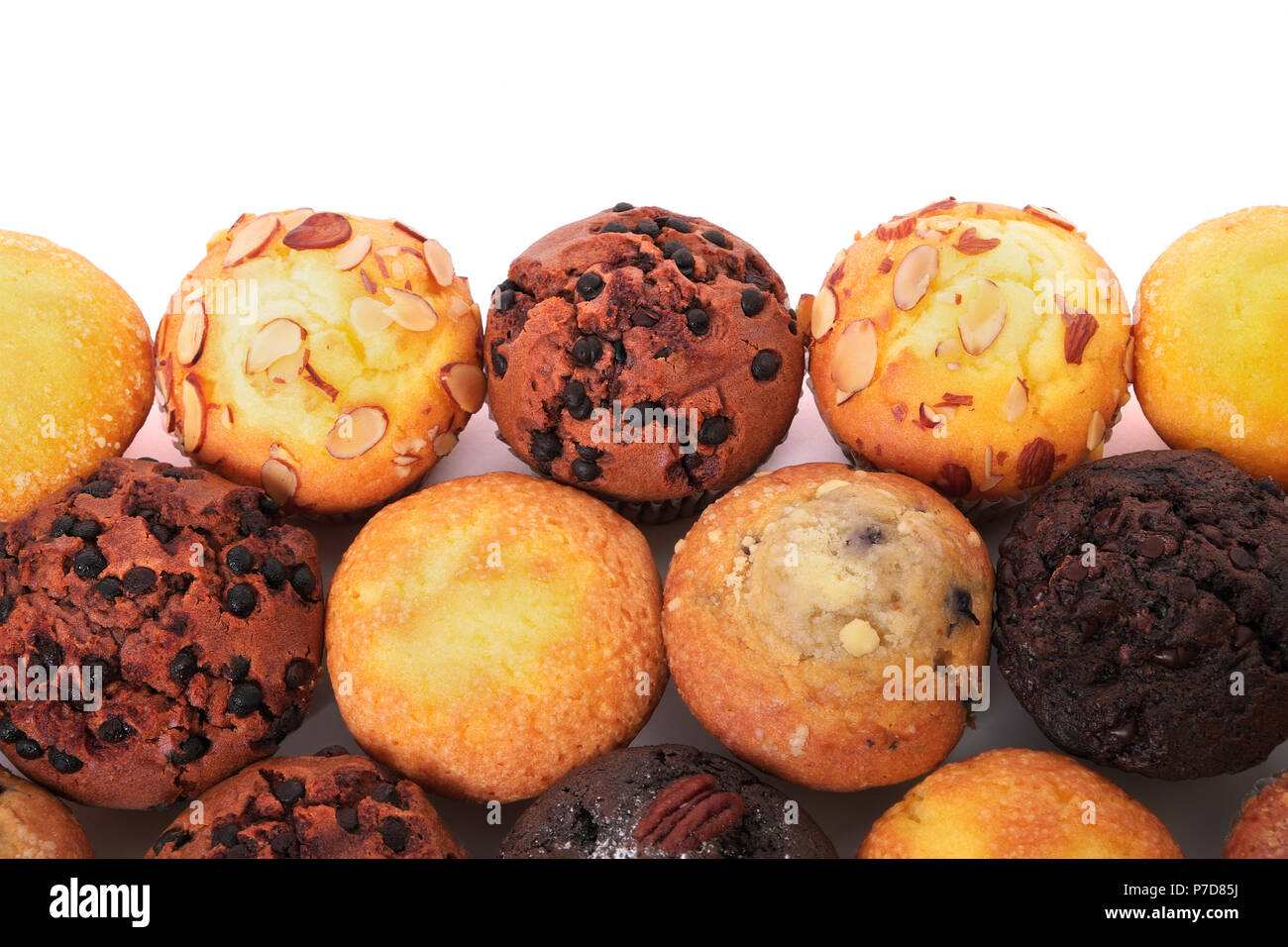 Selection of various muffin cakes Stock Photo - Alamy