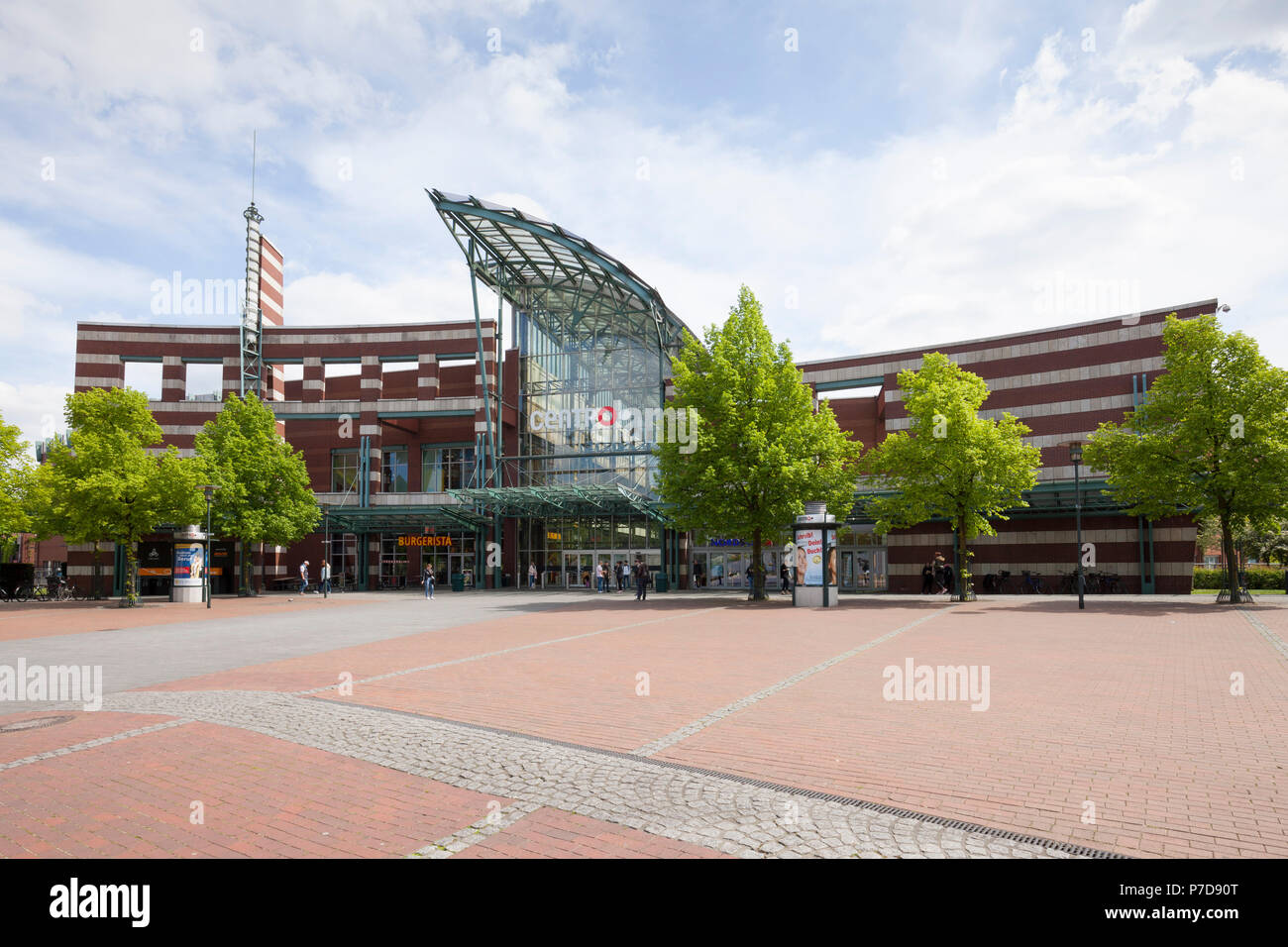 Centro, shopping centre, Neue Mitte, Oberhausen, Ruhr Area, North Rhine ...