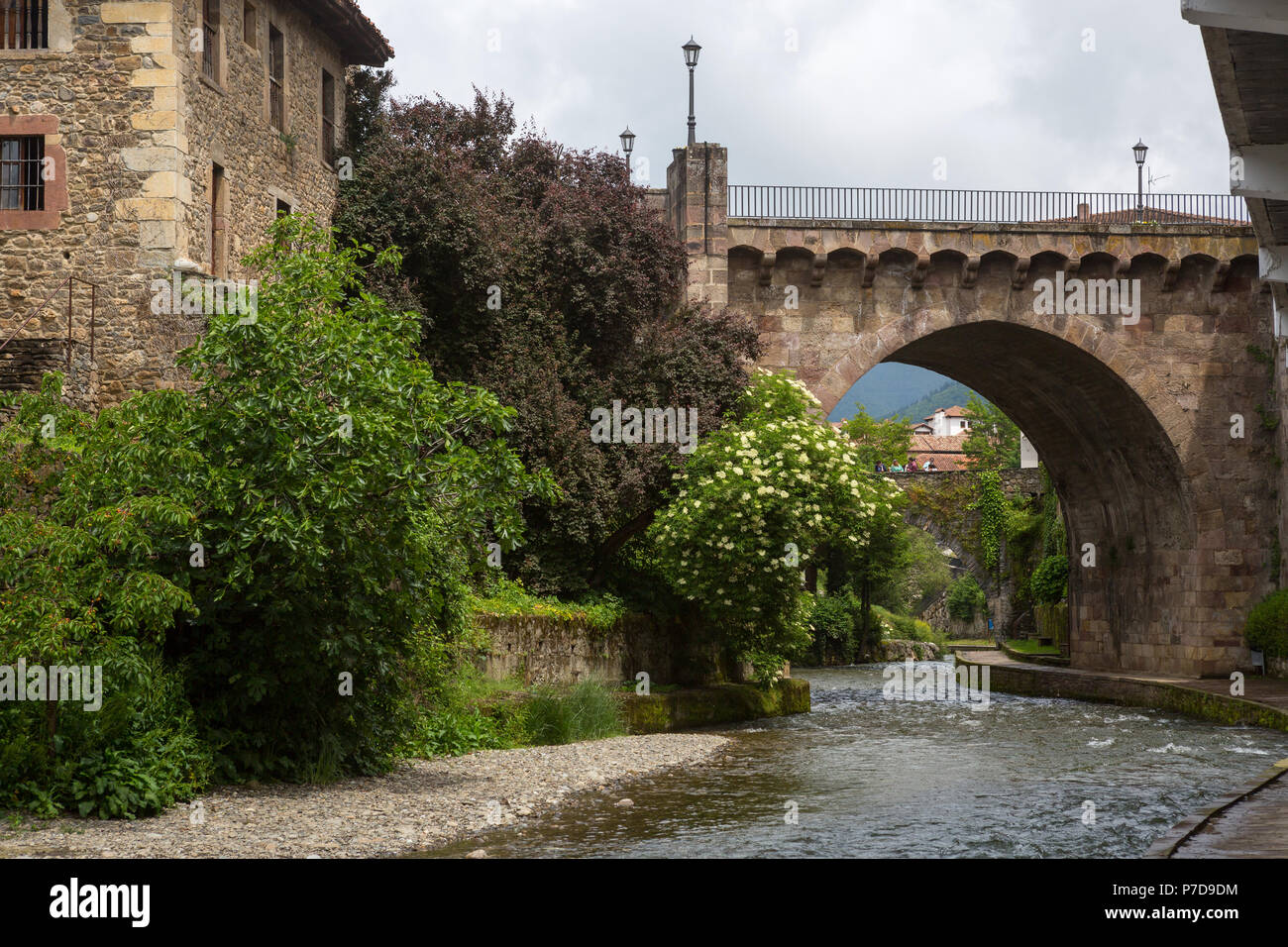 Traditional architecture in town potes hi-res stock photography and ...