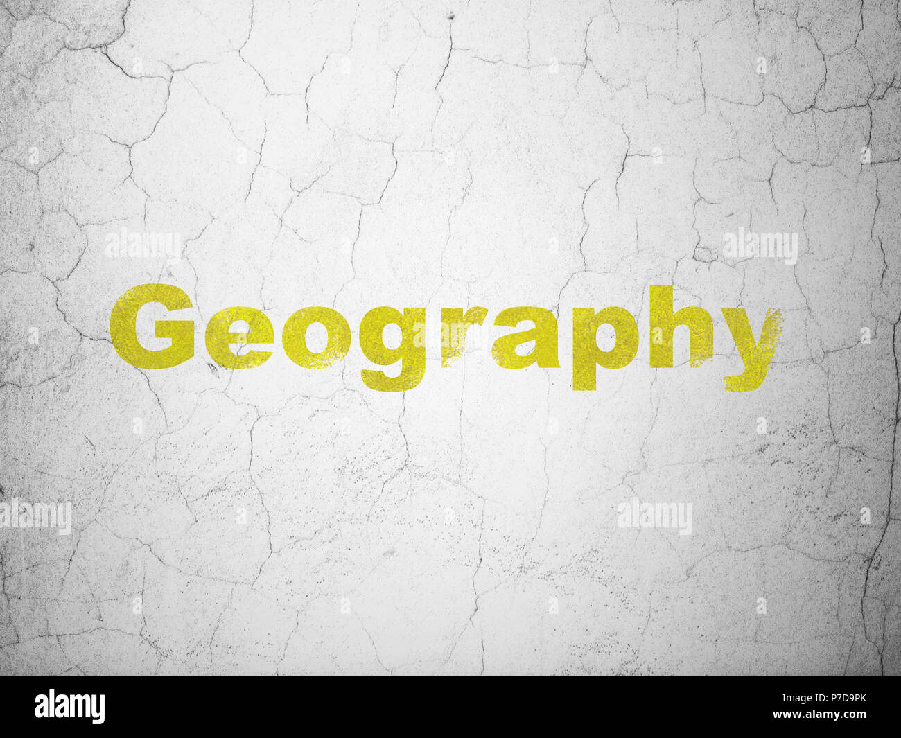 Learning concept: Geography on wall background Stock Photo - Alamy