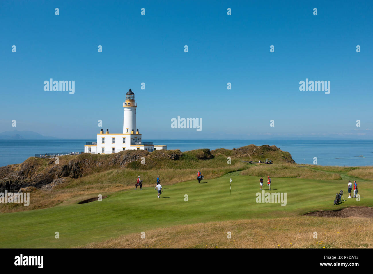 Turnberry ailsa 9th hi-res stock photography and images - Alamy