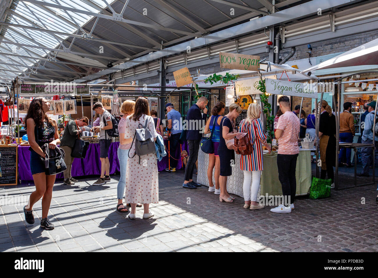 Greenwich Market, London, England Stock Photo - Alamy
