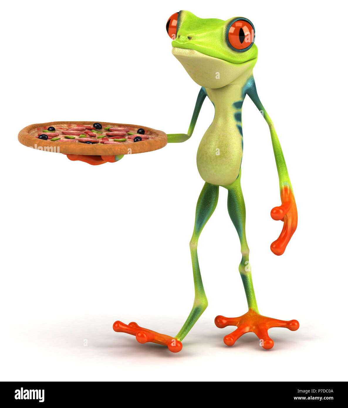 Frog pizza hi-res stock photography and images - Alamy