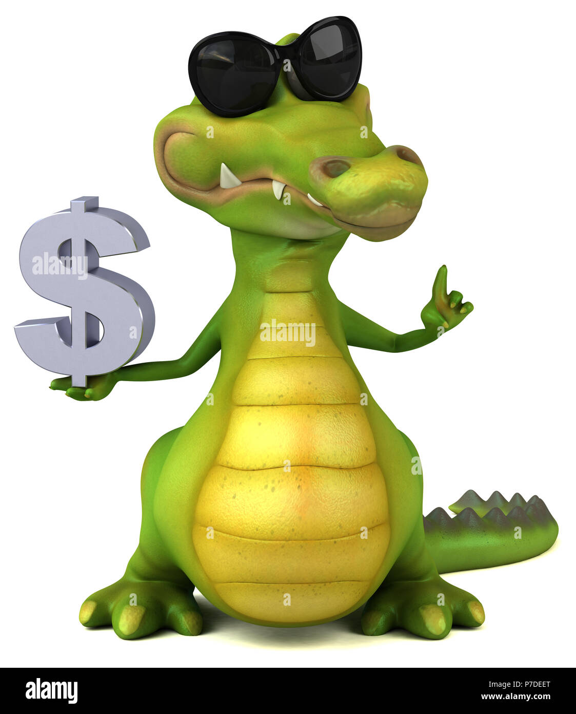 Crocodile alligator money hi-res stock photography and images - Alamy