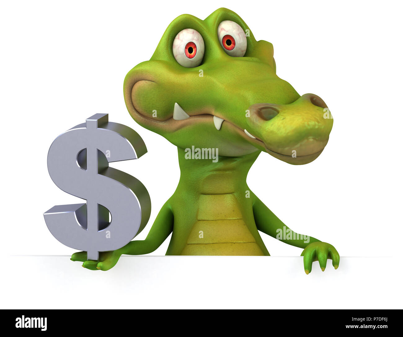 Crocodile alligator money hi-res stock photography and images - Alamy