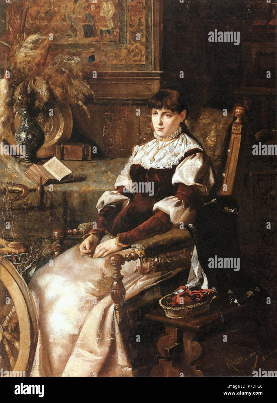 Classic spinning wheel hi-res stock photography and images - Alamy