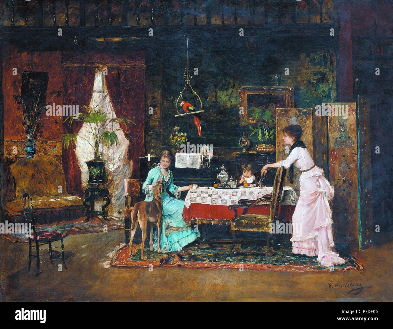 Munkacsy mihaly hi-res stock photography and images - Alamy