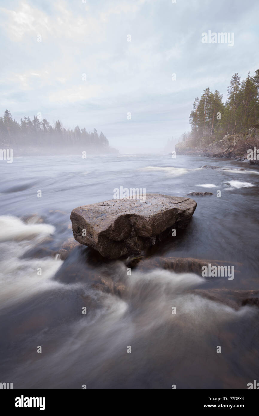 Lapland summer river muonionjoki hi-res stock photography and images ...