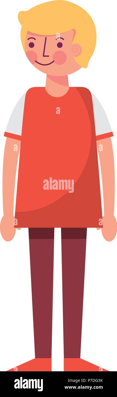 man character male cartoon image vector illustration Stock Vector Image ...