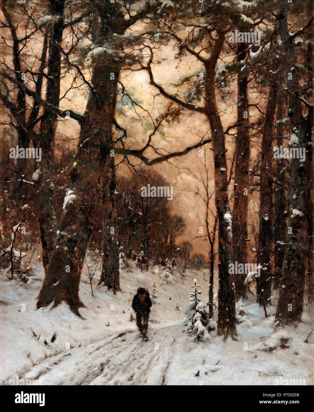 Ludwig munthe painting hi-res stock photography and images - Alamy