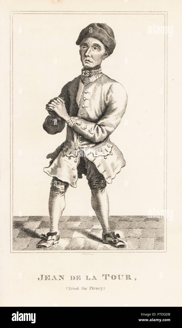 Jean de la Tour, French smuggler, tried for piracy and murder, hanged ...