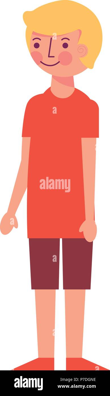 man character male cartoon image vector illustration Stock Vector Image ...