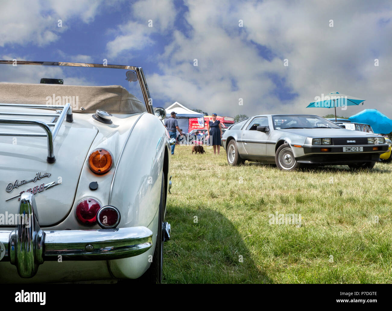 Delorean car hi-res stock photography and images - Alamy