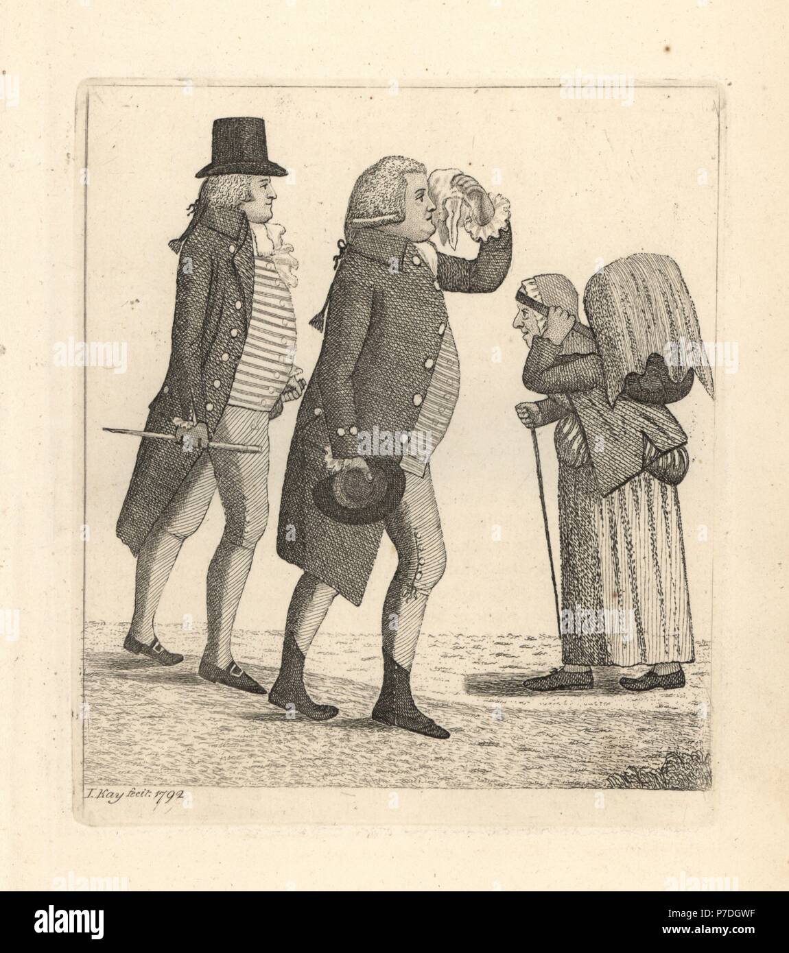 Edward Innes and James Cooper losing the bet to Hamilton Bell ...