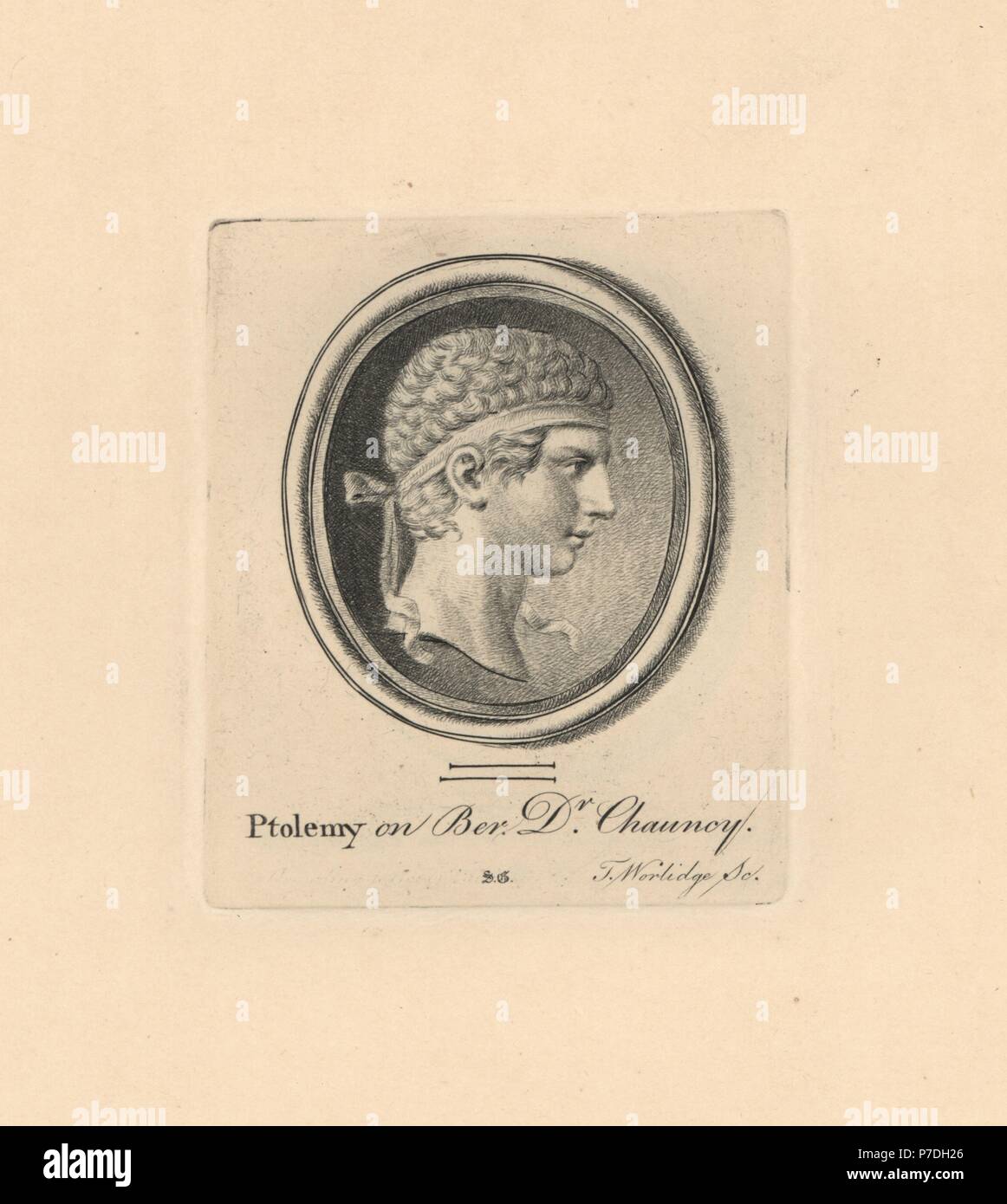Portrait of Ptolemy V Epiphanes, 5th ruler of the Ptolemaic dynasty, in ...