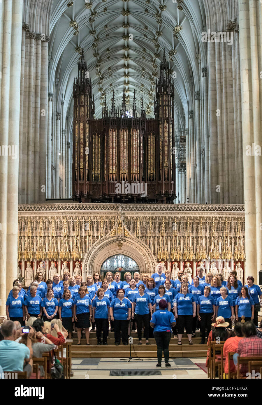 East yorkshire hospitals nhs staff choir during hi-res stock ...