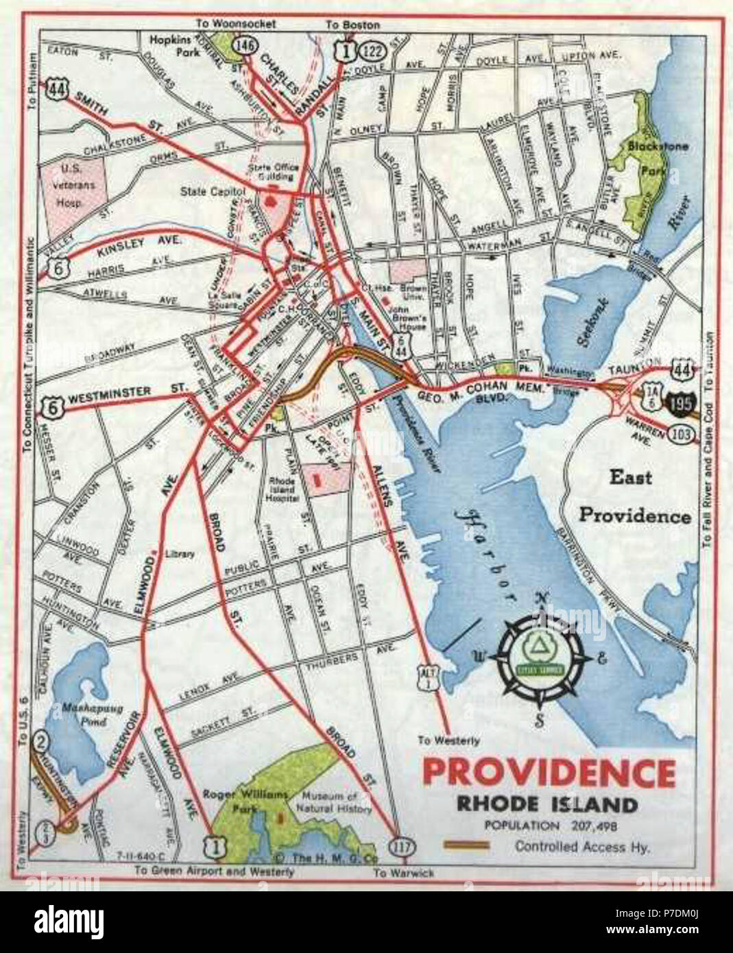 1961 map hi-res stock photography and images - Alamy