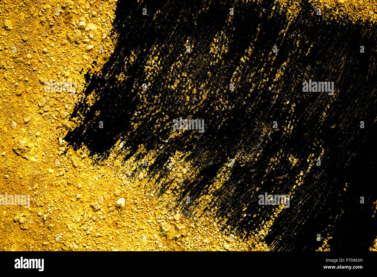 Grunge Ultra yellow Ground texture, sand surface, stone background ...