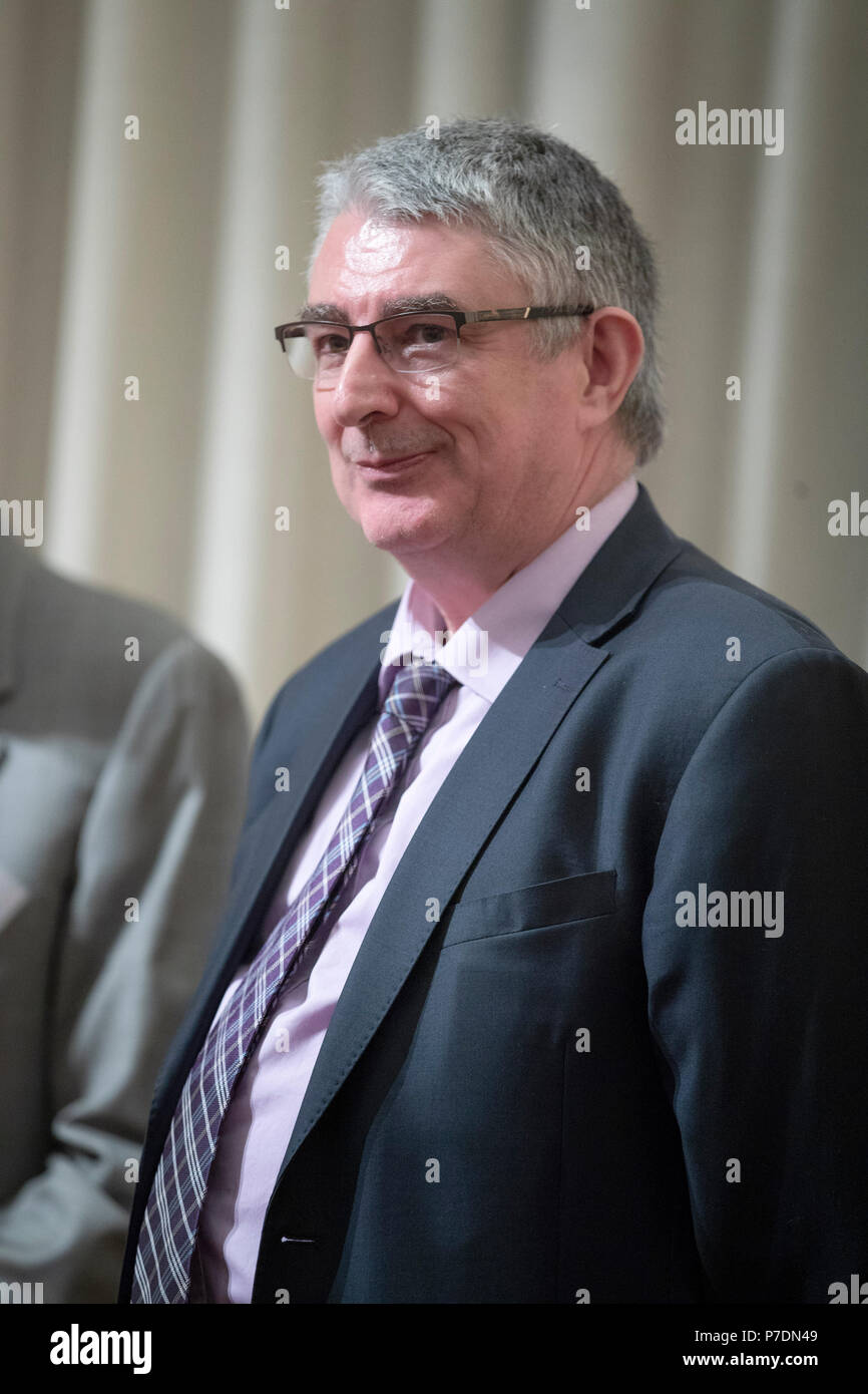 Engineer David Climie, the recipient of the Royal Medal at the Royal ...