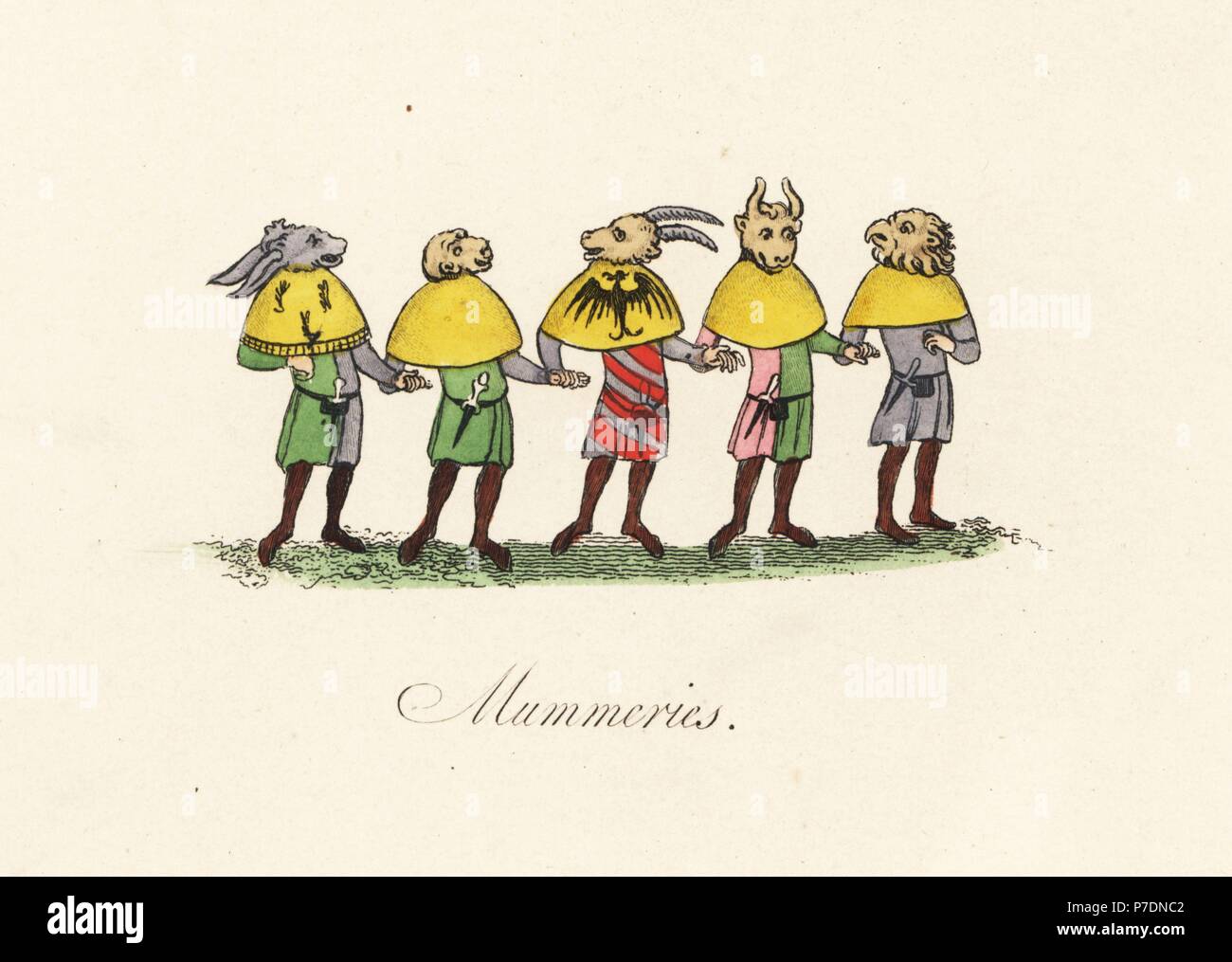 Mummers parade illustration hi-res stock photography and images - Alamy